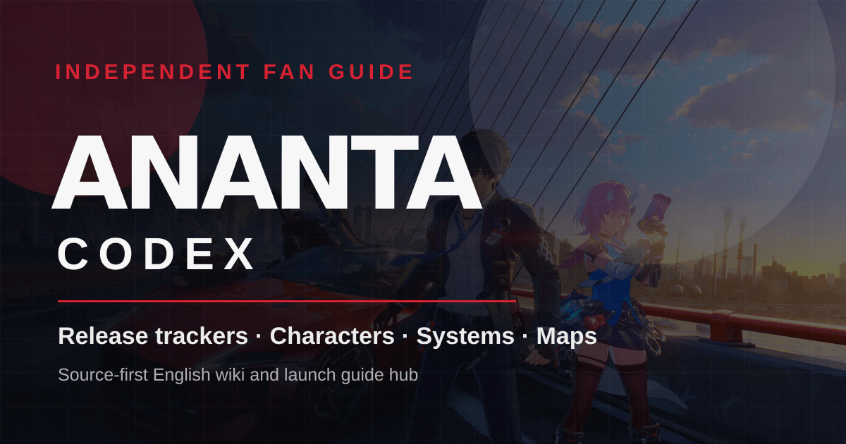 ANANTA Codex - Independent Guides, Wiki, Builds, and Maps